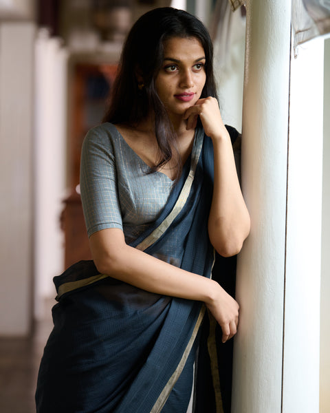 Maia Gray Kota Saree – The Kaithari Project