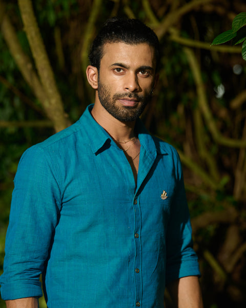 Vanji Embroidered Shirt – The Kaithari Project