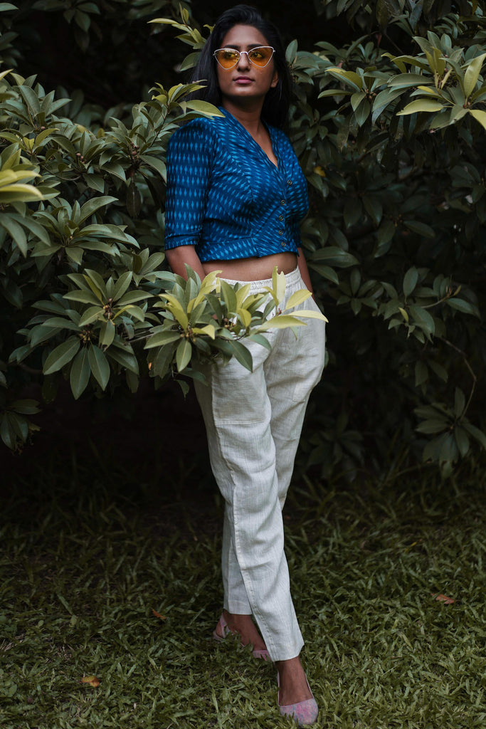 Iniya Ikat Blouse – The Kaithari Project